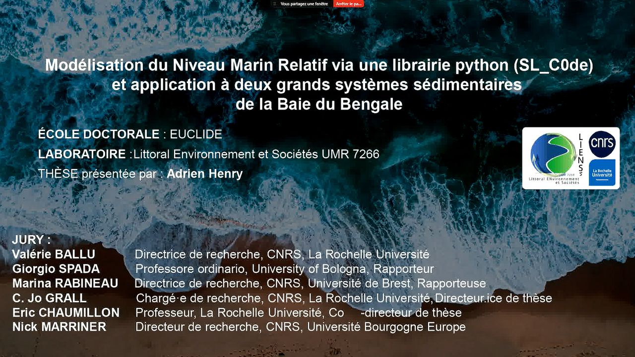 VIDÉOS - Sciences, Technologies, Santé - Soutenances de thèses en ...