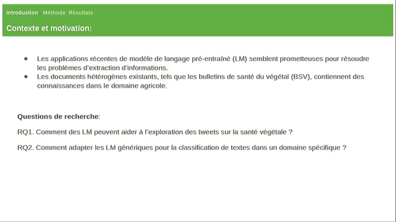 VIDÉOS - Choubert : Pré-Entraînement D'Un Modèle De L…