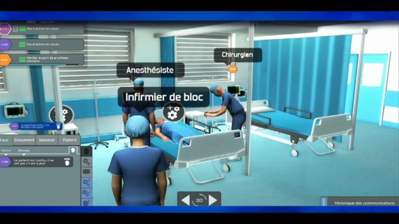 VIDÉOS - 3d Virtual Operating Room : Un Learning Game…